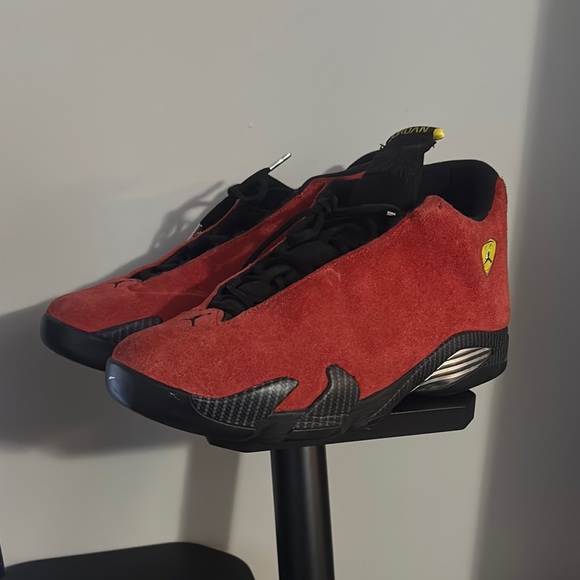 Jordan | Shoes | Mens Ferrari Jordan 4s | Poshmark